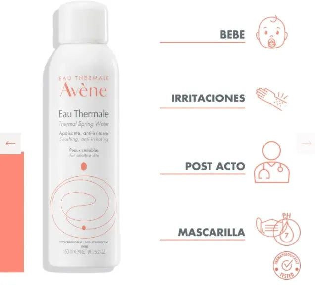 Fragancia Agua Termal Spry 50 ml - Avene – Mundo Dermocosmético