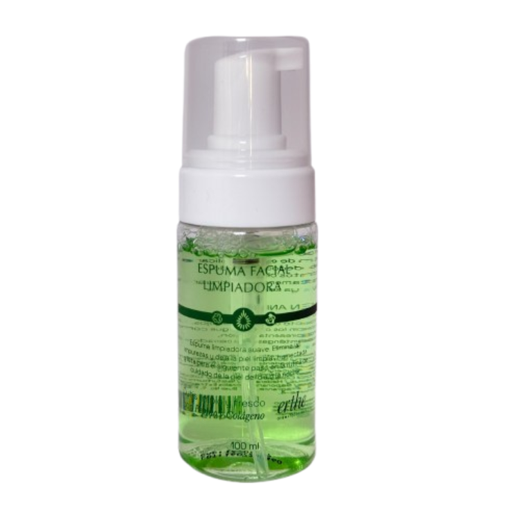 Espuma Limpiadora 100ml - Erthe – Mundo Dermocosmético