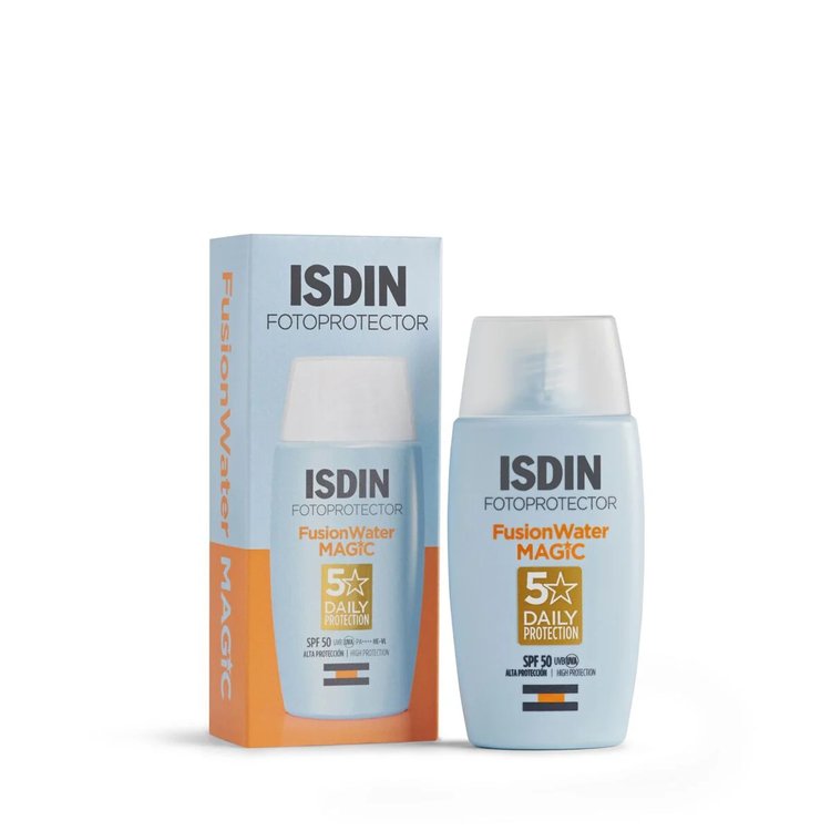 Bloqueador Solar Fusion Water SPF50+ Todo tipo de Piel 50 ml - Isdin ...