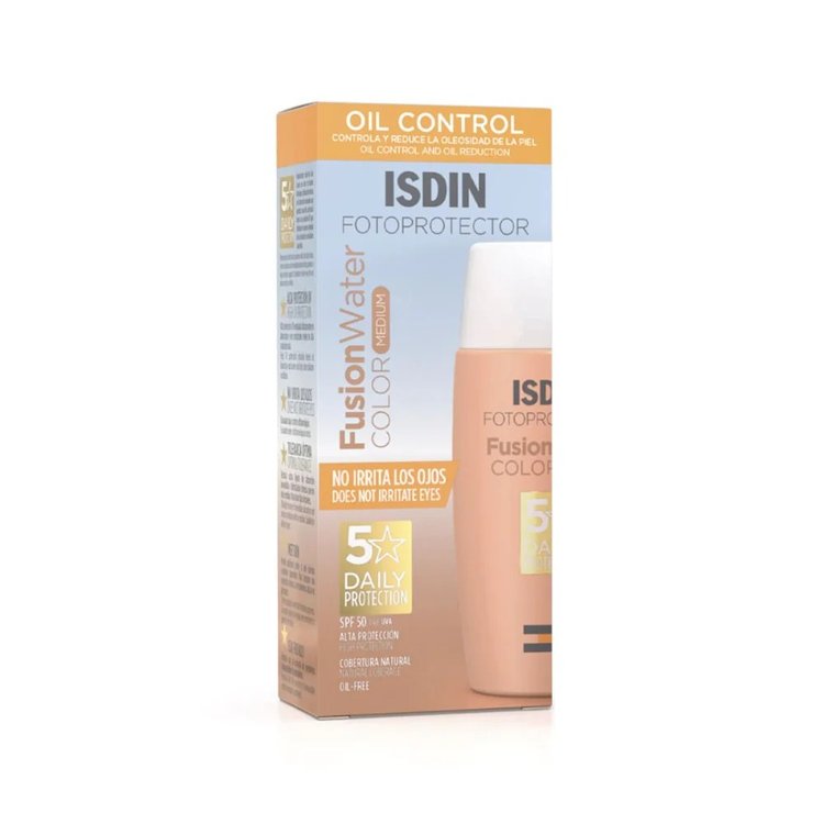 Bloqueador Solar con Color Fusion Water Color SPF50+ 50 ml - Isdin ...