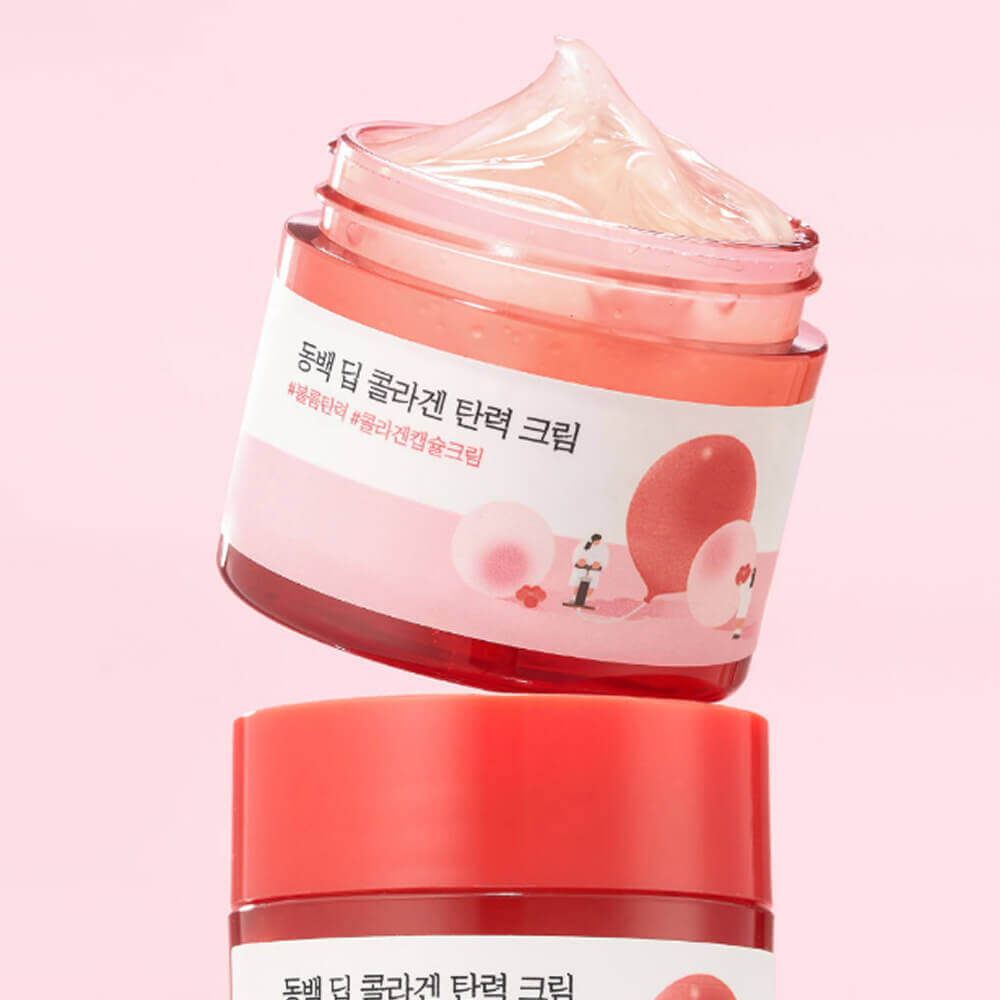 Crema Reafirmante De Colágeno Profundo De Camelia 50 ml - Round Lab ...